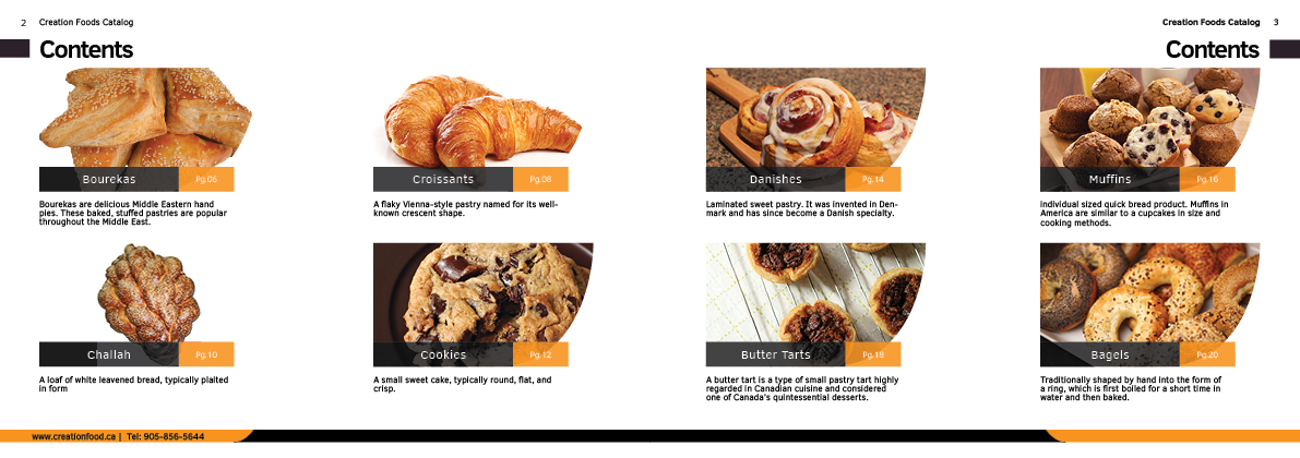 Product List | Creation Food Company