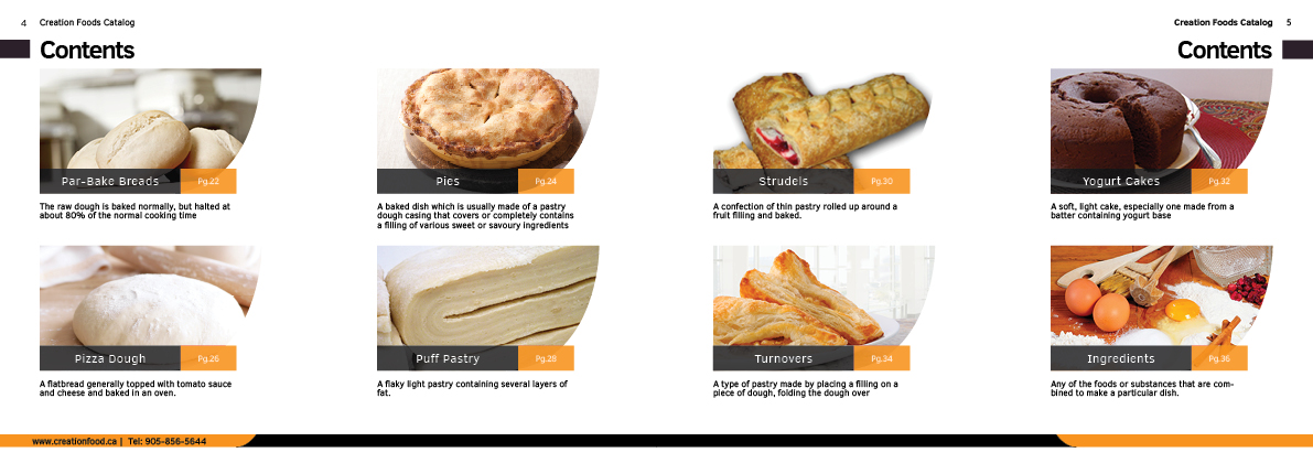 Product List | Creation Food Company