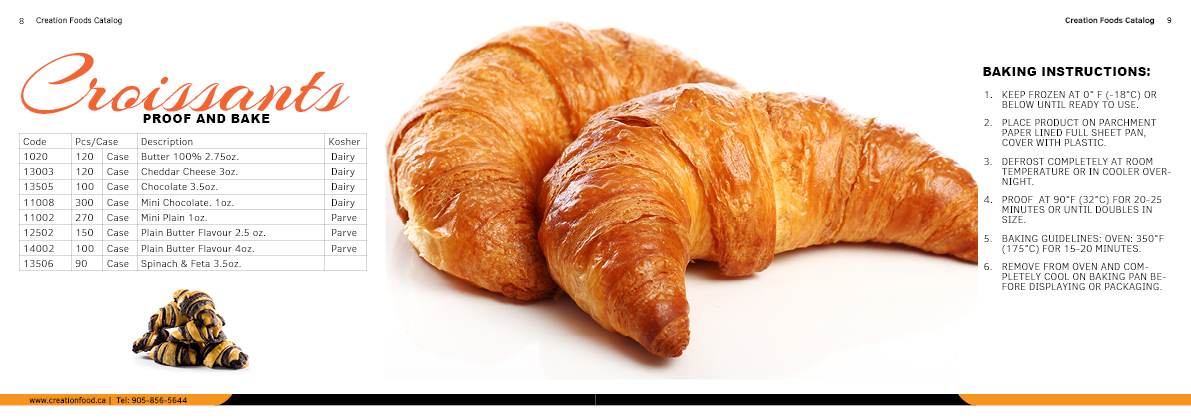 Product List | Creation Food Company