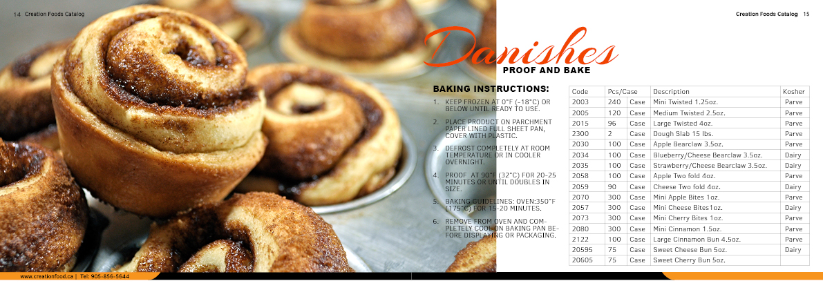 Product List | Creation Food Company